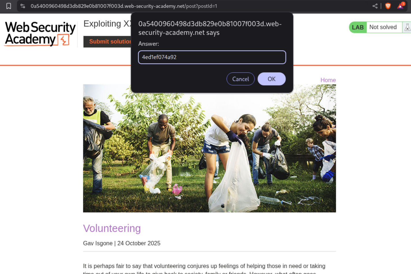 Walkthrough - XXE Portswigger labs | Yash's CyberSec blog